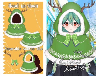 Vtuber Asset Cloak - Etsy
