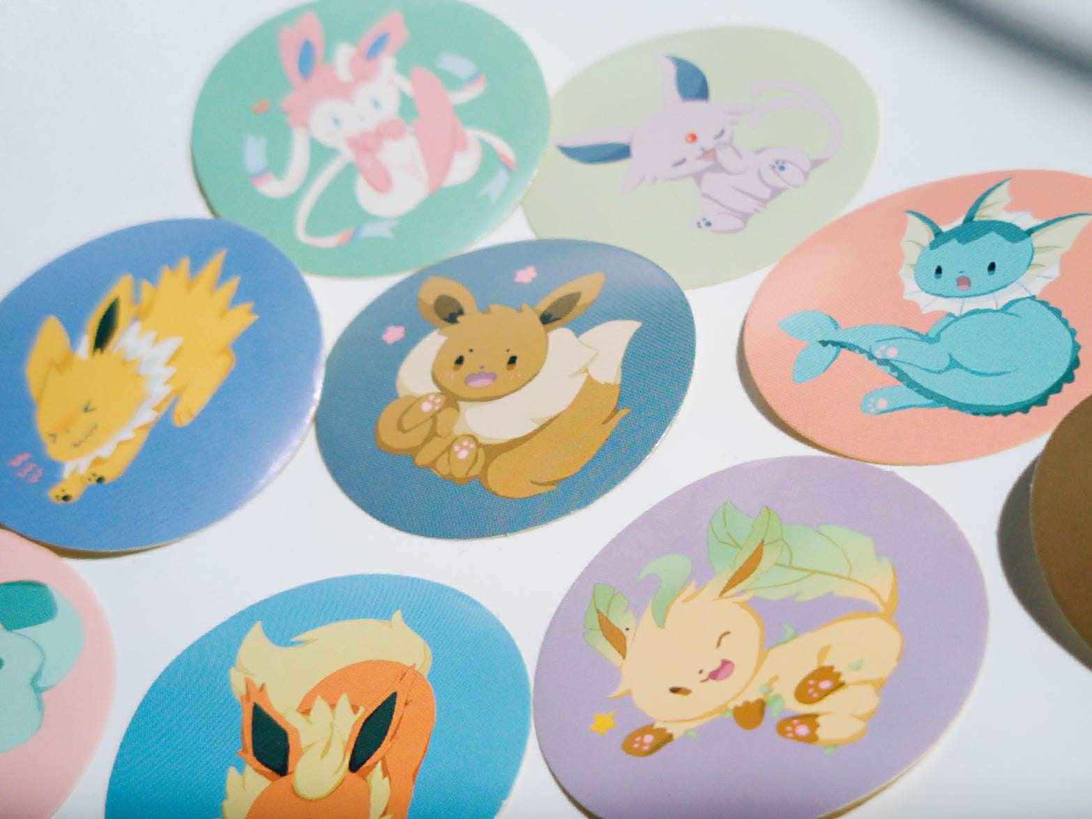 Eeveelutions Sticker Set - Etsy