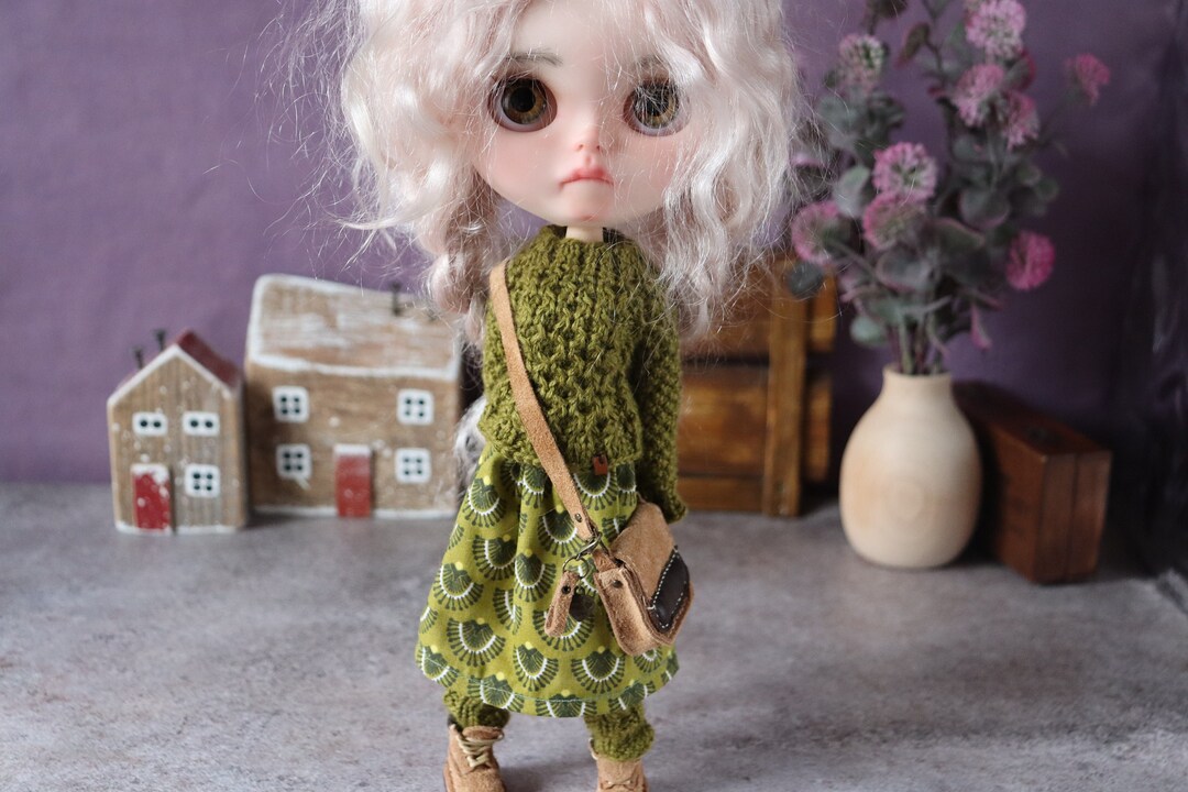Knitted Set for Blythe Blythe Outfit Clothes for the - Etsy