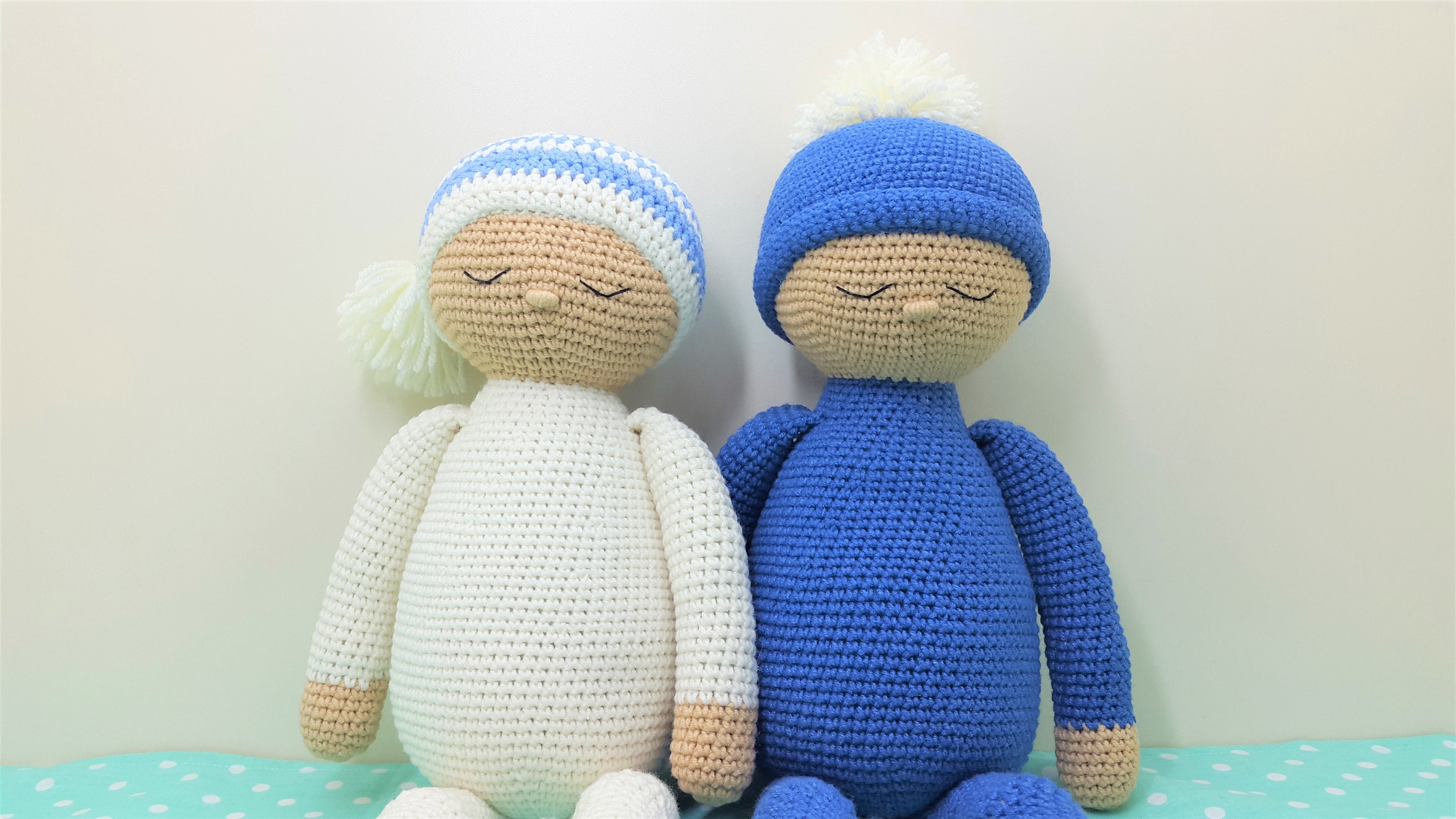 Toys Dolls Custom 4-6lb Crochet Weighted Preemie Birth Doll etna.com.pe