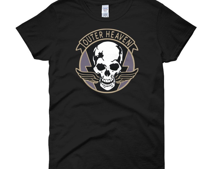 Outer Heaven Women's Short Sleeve T-shirt - Etsy