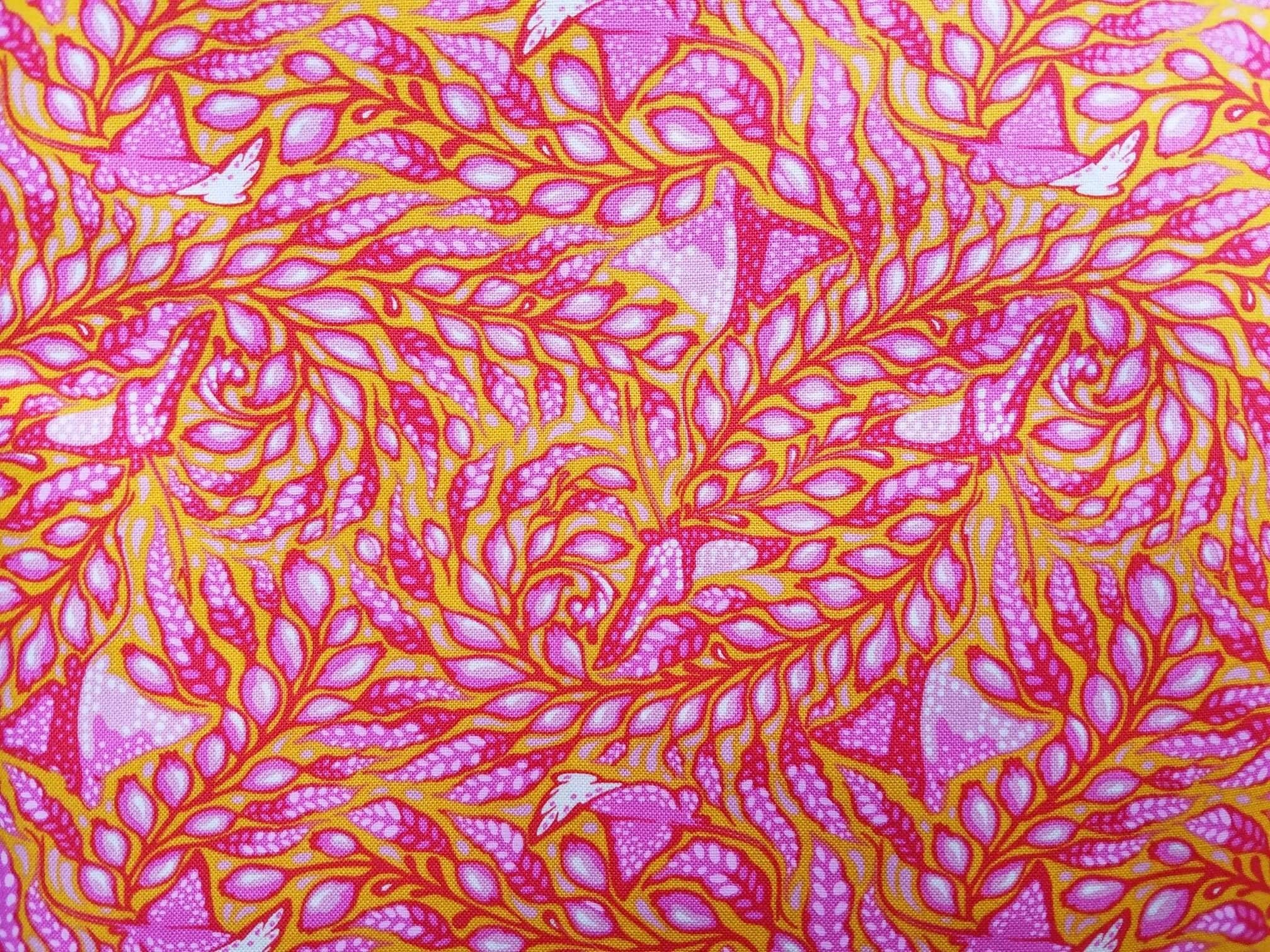 1/2 Yard Tula Pink Zuma Stingray in Glowfish Fabric OOP - Etsy