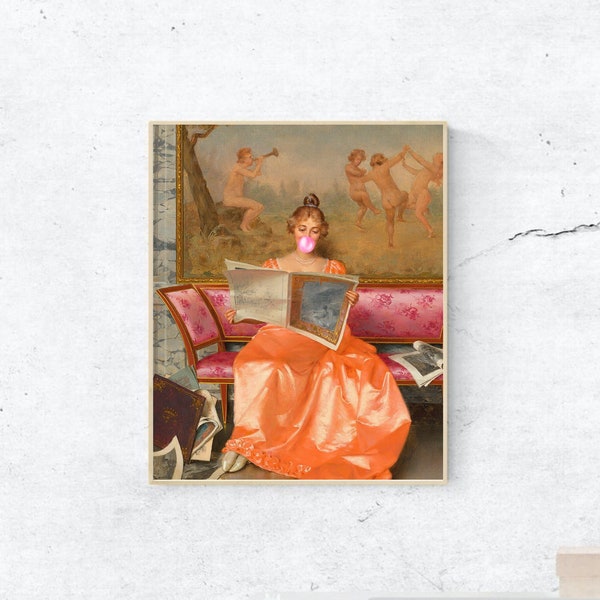 Reading Poster - Etsy