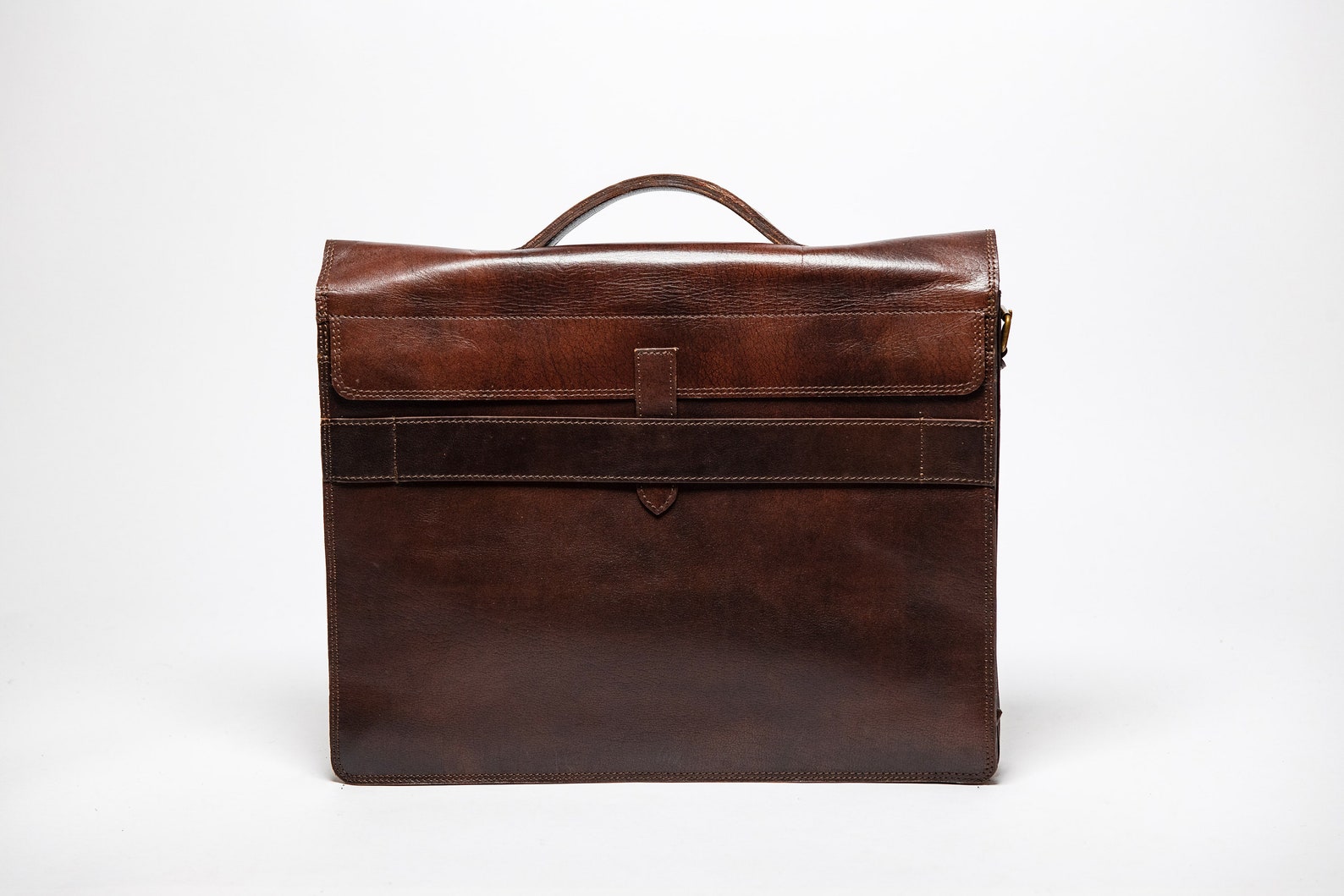 Leather Briefcase Men Personalized Full Grain Leather Laptop - Etsy