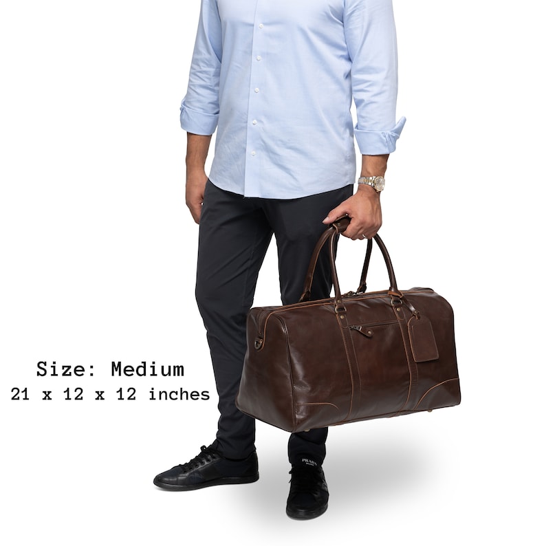 Leather Duffle Bag Men Personalized Handmade Weekender Bag - Etsy