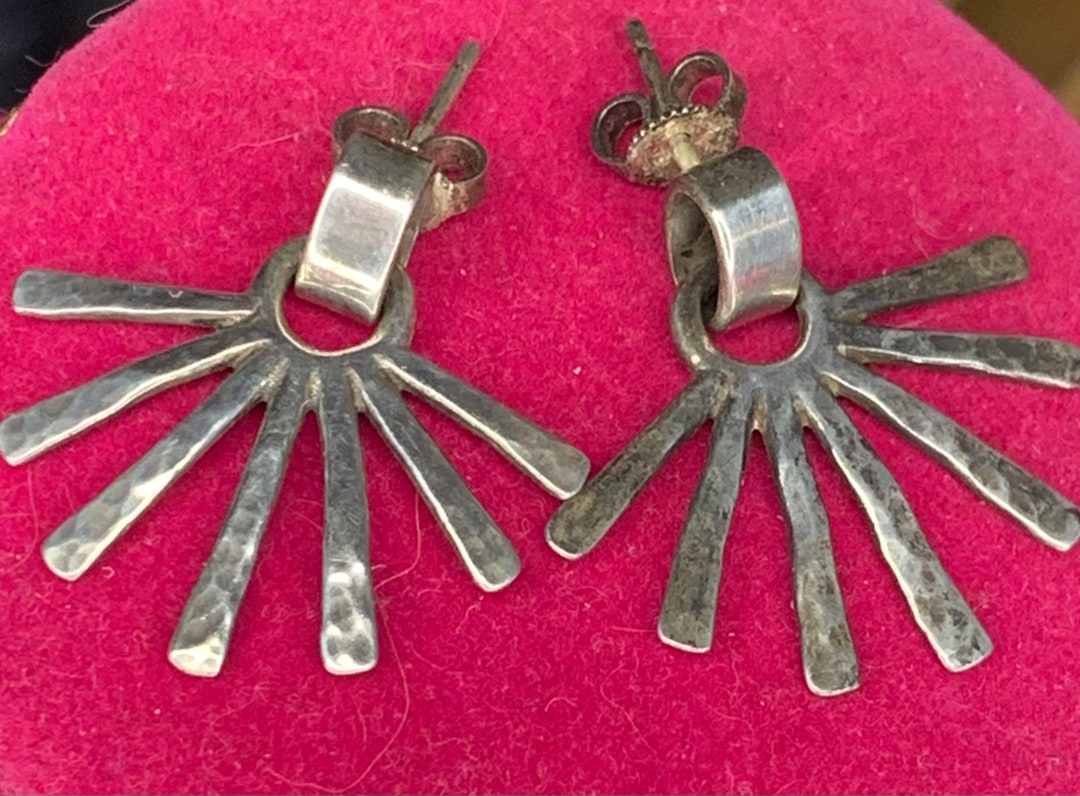 Rare James Avery Retired Sunburst Earrings - Etsy