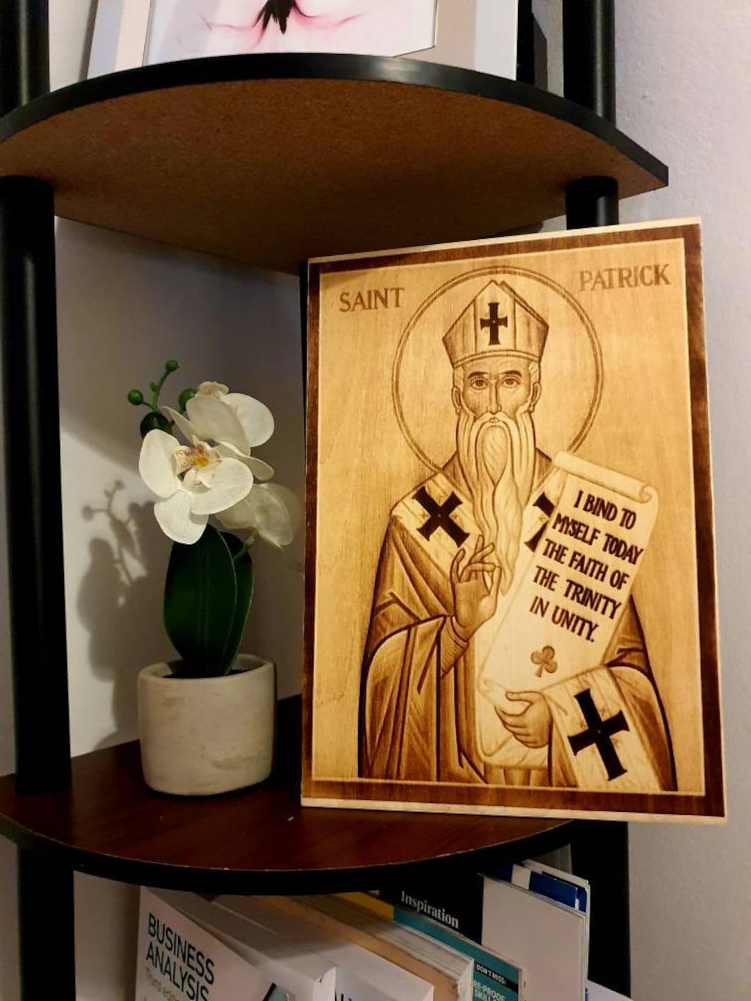 Christian Icon of Saint Patrick, Patrick of Ireland, Saint Patrick's ...