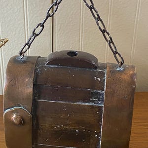 EXTREMELY RARE 18th Century Costrel Canteen Cider Ale Barrel Copper ...