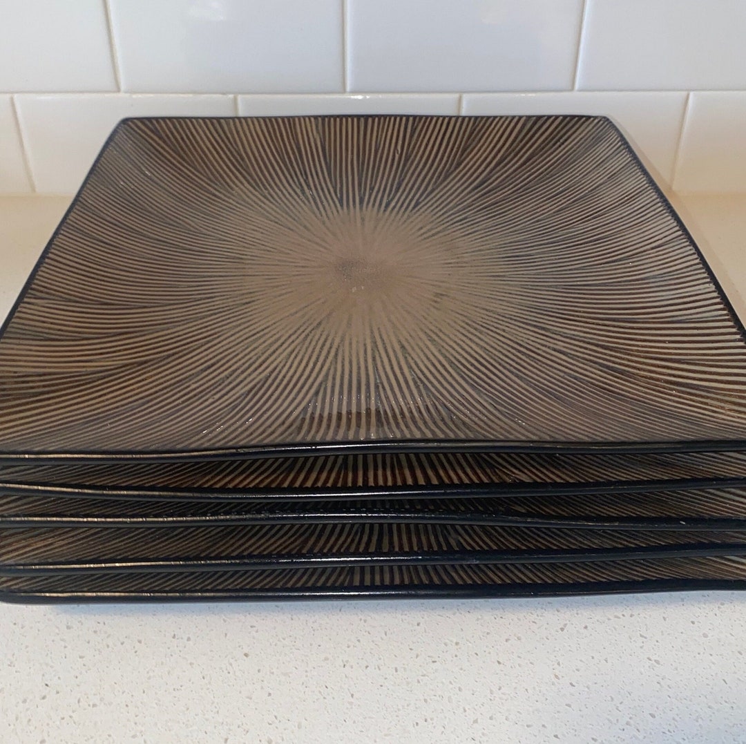 GBB8 by GABBAY Square Dinner Plates Individually SET of 5 - Etsy