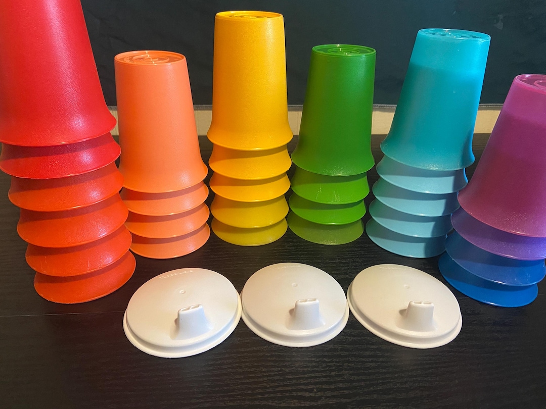 TUPPERWARE Sippy Cup BUNDLE 28 Cups 3 Lids - Etsy