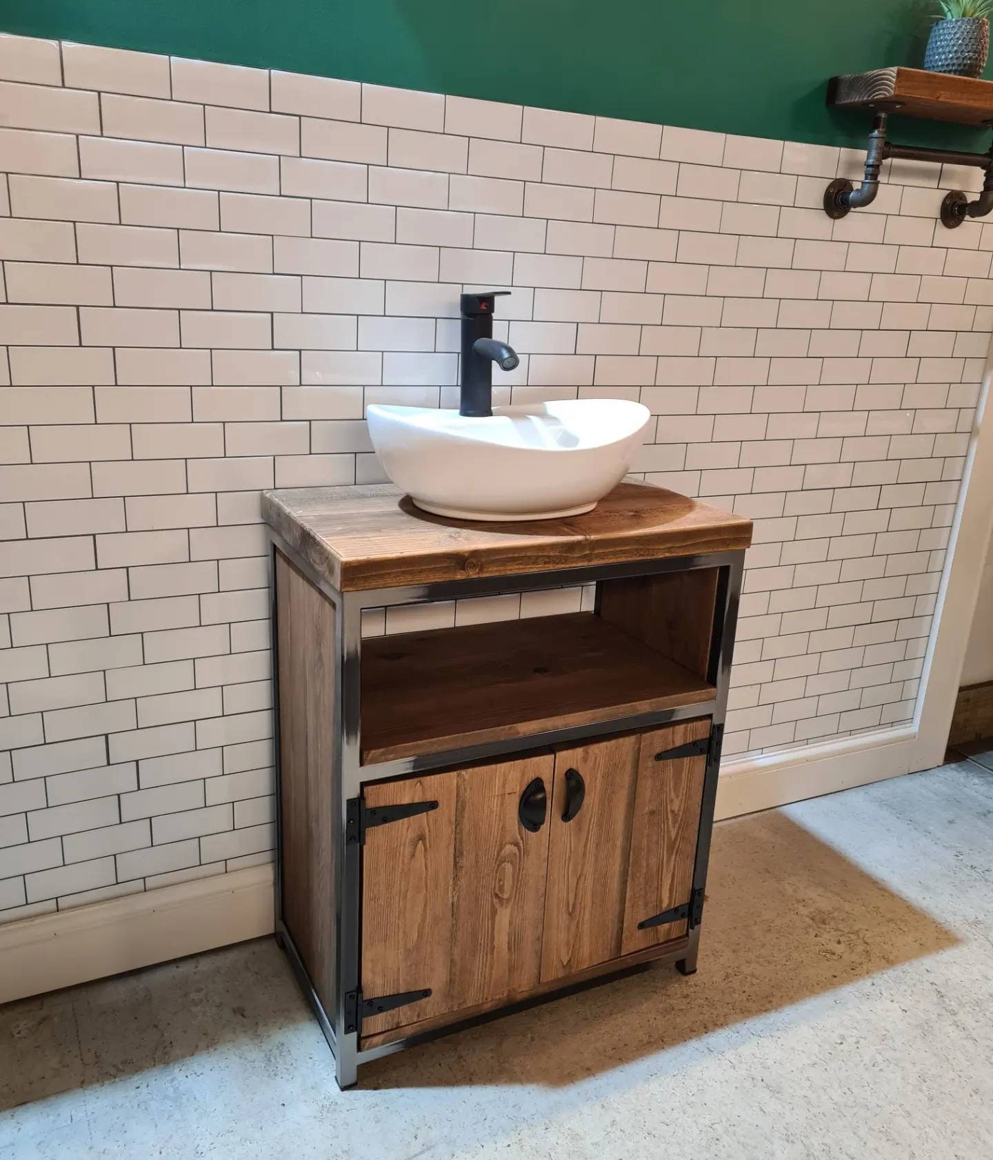 Vanity Unit/rustic/handmade - Etsy UK