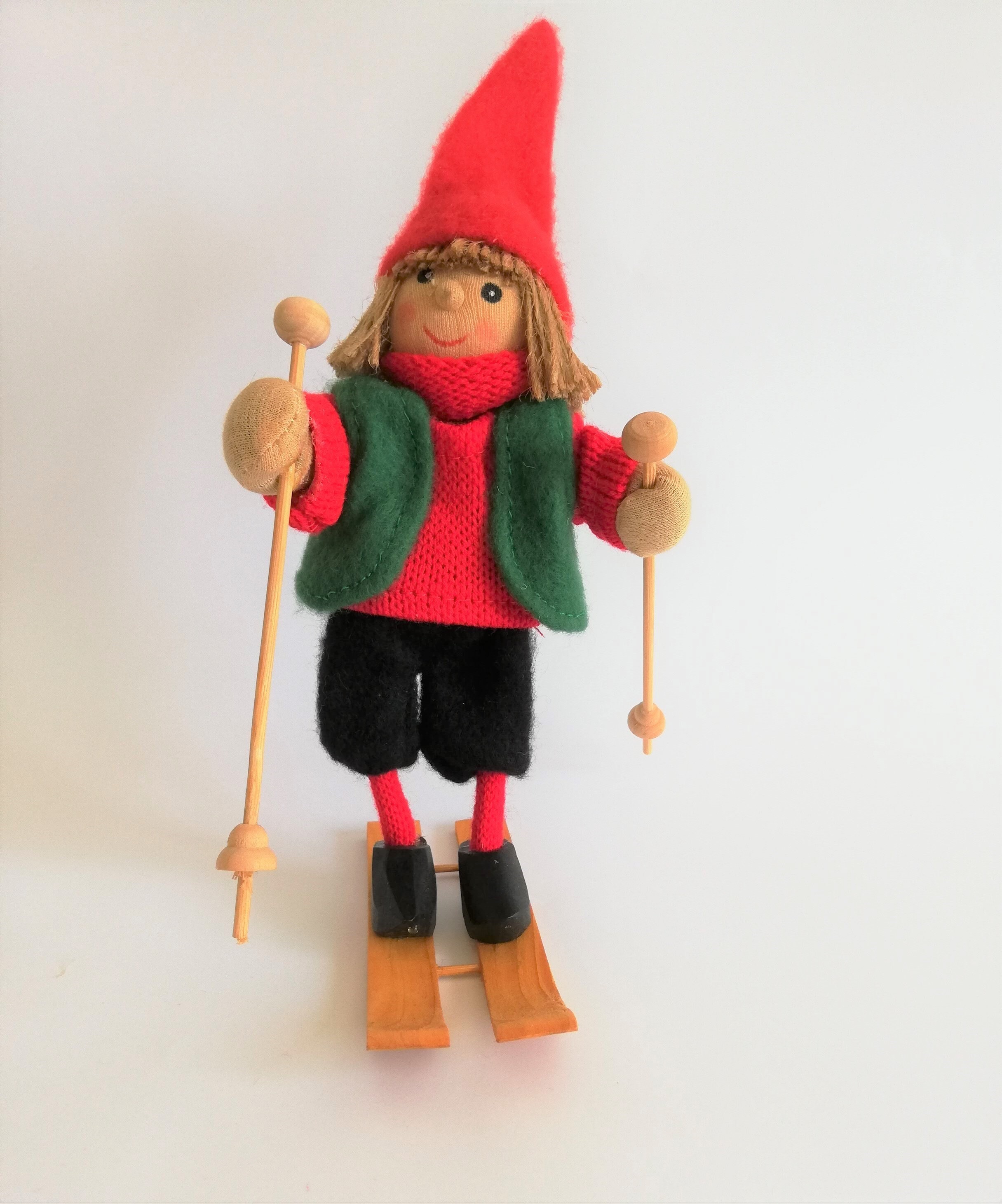 NORWIGIAN Elf on Skis Pristine Quality 1960s Scandinavian | Etsy