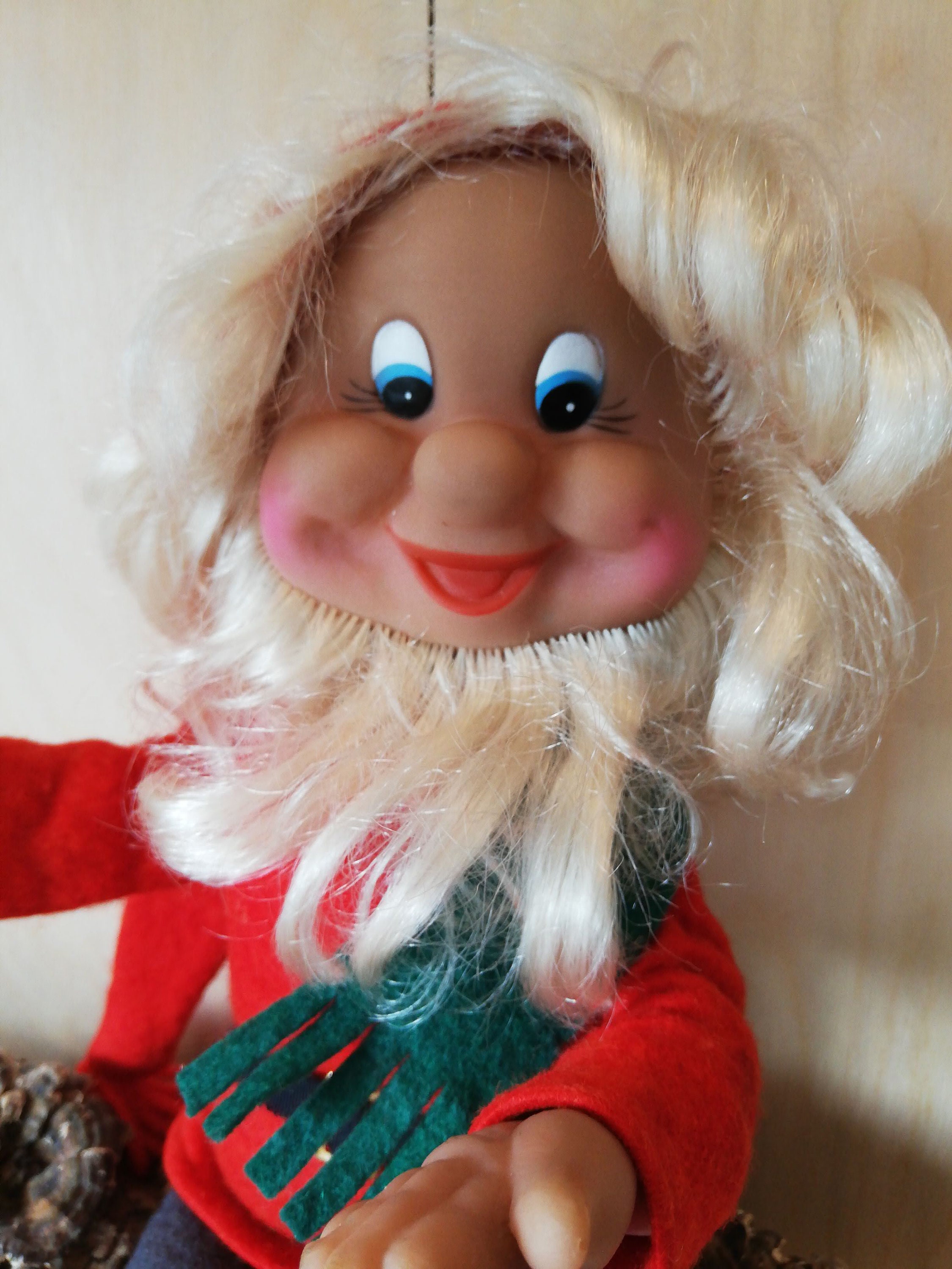 LARGE NORWEGIAN ELF Handmade Charming Original Christmas Elf - Etsy