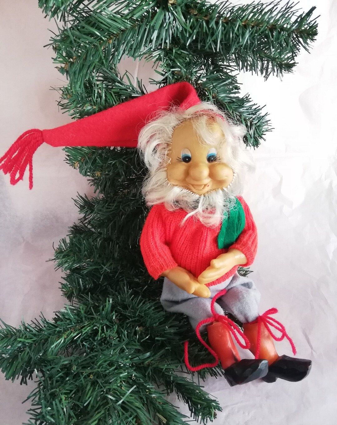 NORWEGIAN ELF Handmade Charming Original Christmas Elf Gnome Nisse ...