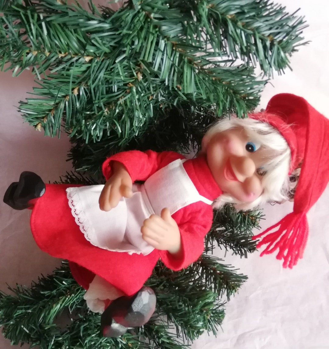 NORWEGIAN ELF Handmade Charming Original Christmas Elf Gnome Nisse ...