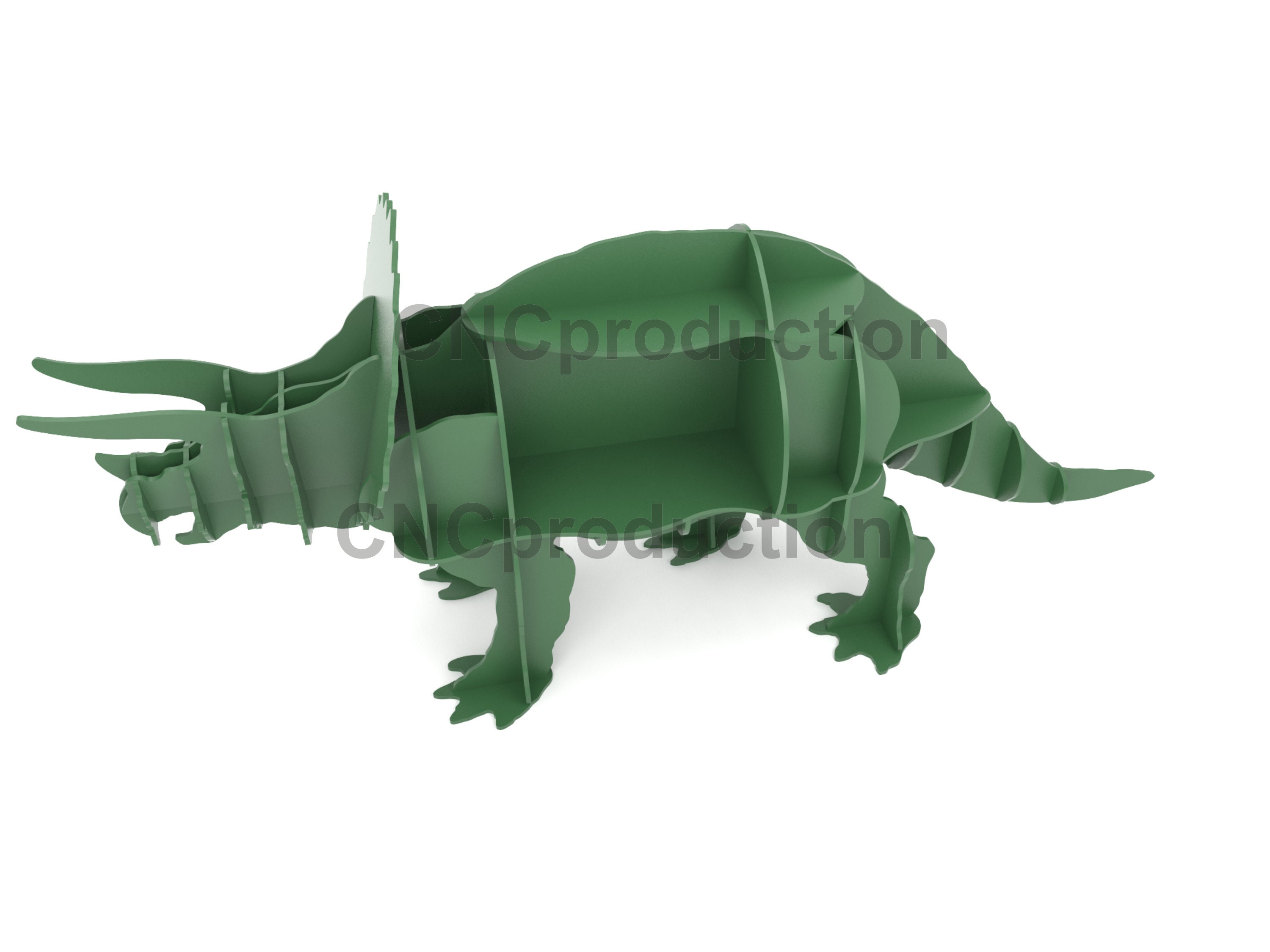 TRICERATOPS SHELF Dxf Plan Laser Cutting File Dinosaur Home - Etsy UK