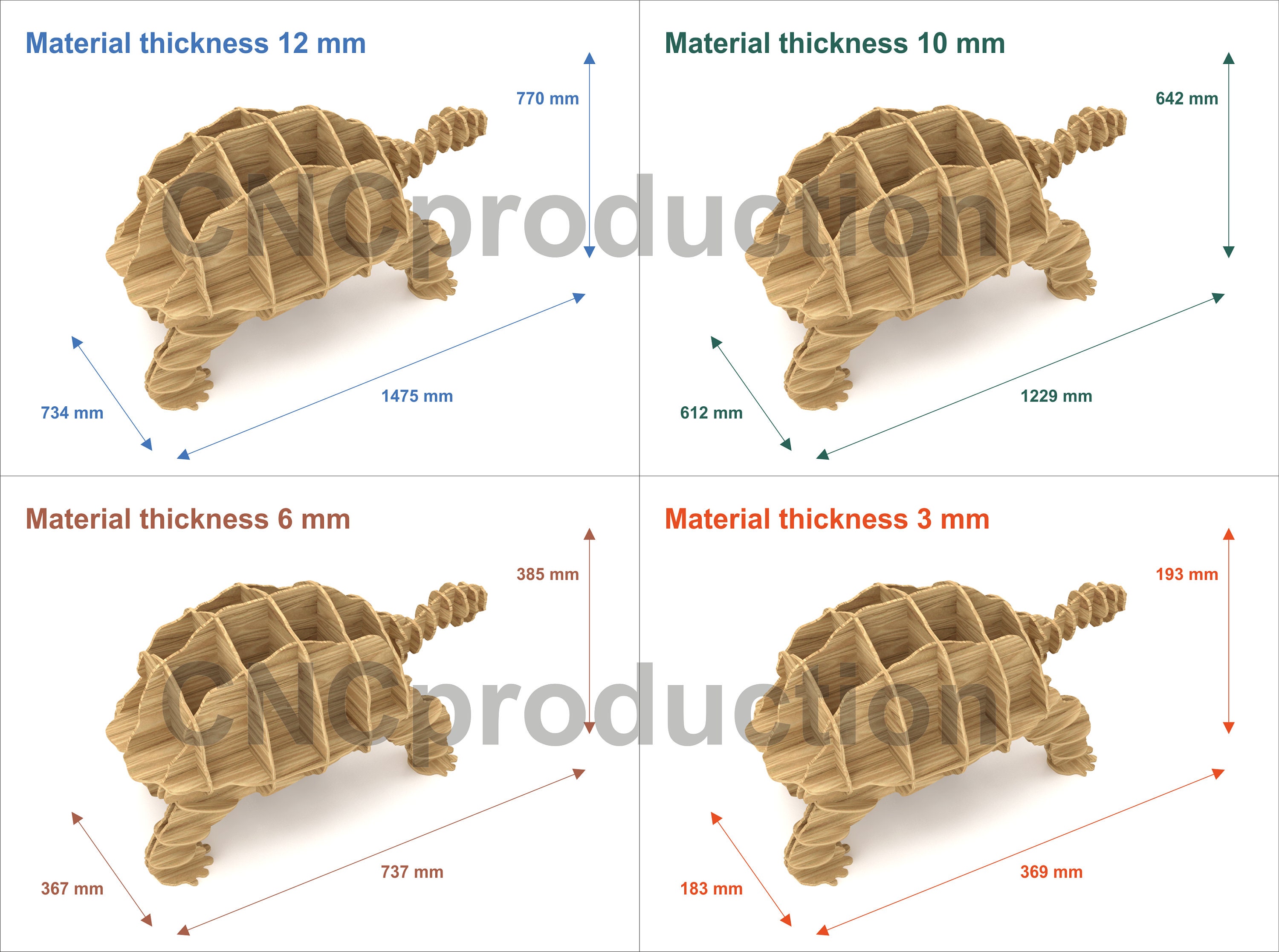 TORTOISE SHELF Dxf Plan Laser Cutting File Home Decor | Etsy UK