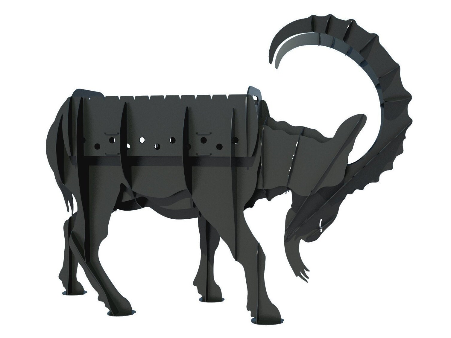 IBEX BBQ Cnc Animal Templates Flower Stand Cnc Laser and - Etsy