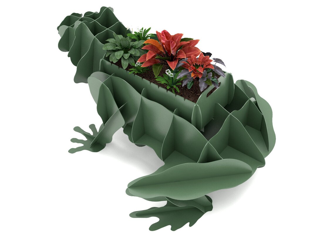 FROG Cnc Animal Template, Flower Stand, Cnc Laser and Plasma Cutting ...