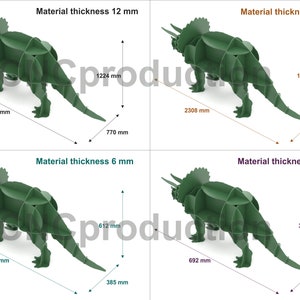 TRICERATOPS SHELF - Dxf Plan Laser Cutting File, Dinosaur Home Decor ...