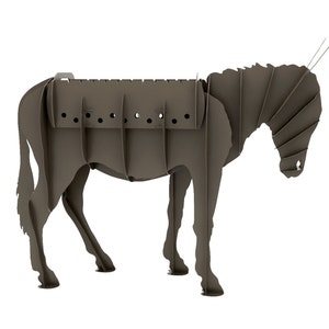 DONKEY BBQ Cnc Animal Templates, Flower Stand, Cnc Laser and Plasma ...