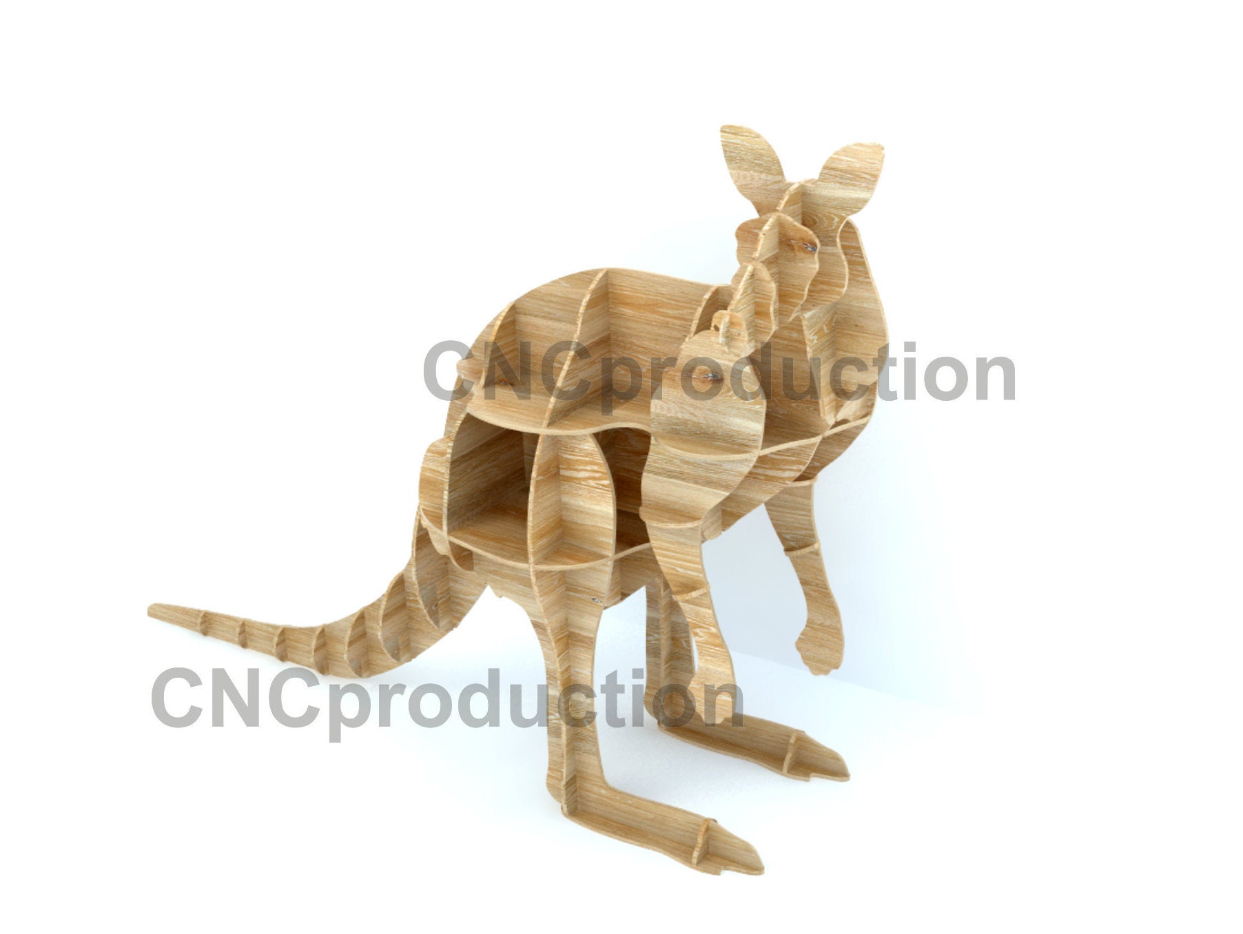 KANGAROO SHELF Dxf Plan Laser Cutting File Home Decor - Etsy UK