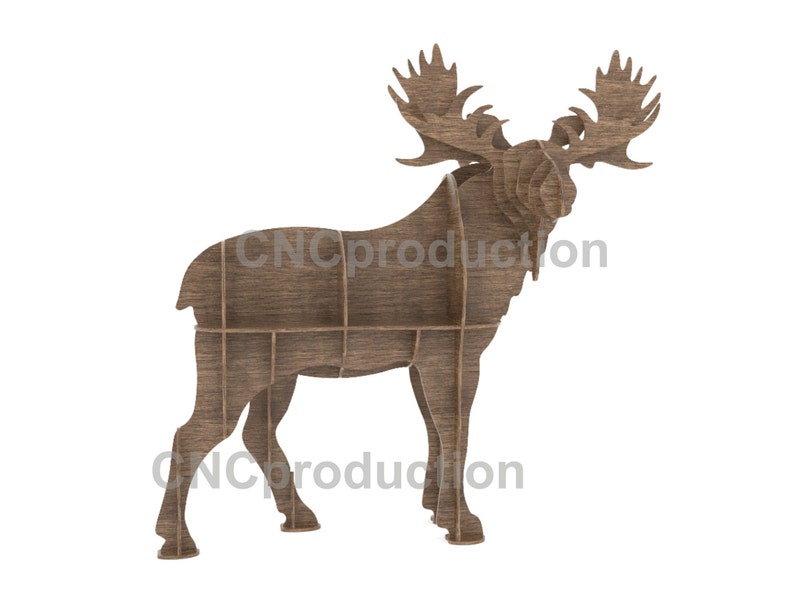 MOOSE SHELF Dxf Plan Laser Cutting File Home Decor Interior - Etsy