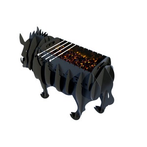 BOAR BBQ Cnc Animal Templates, Flower Stand, Cnc Laser and Plasma ...