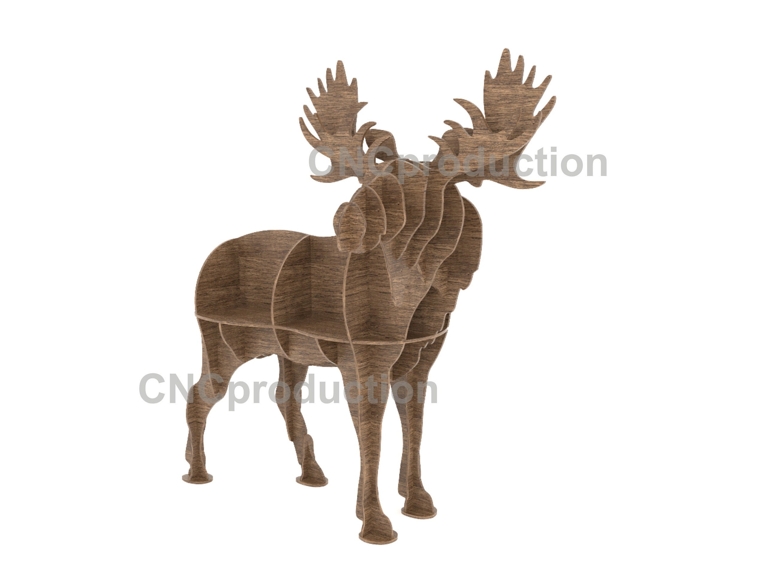 MOOSE SHELF Dxf Plan Laser Cutting File Home Decor Interior | Etsy