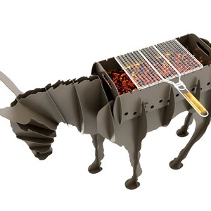 DONKEY BBQ Cnc Animal Templates, Flower Stand, Cnc Laser and Plasma ...