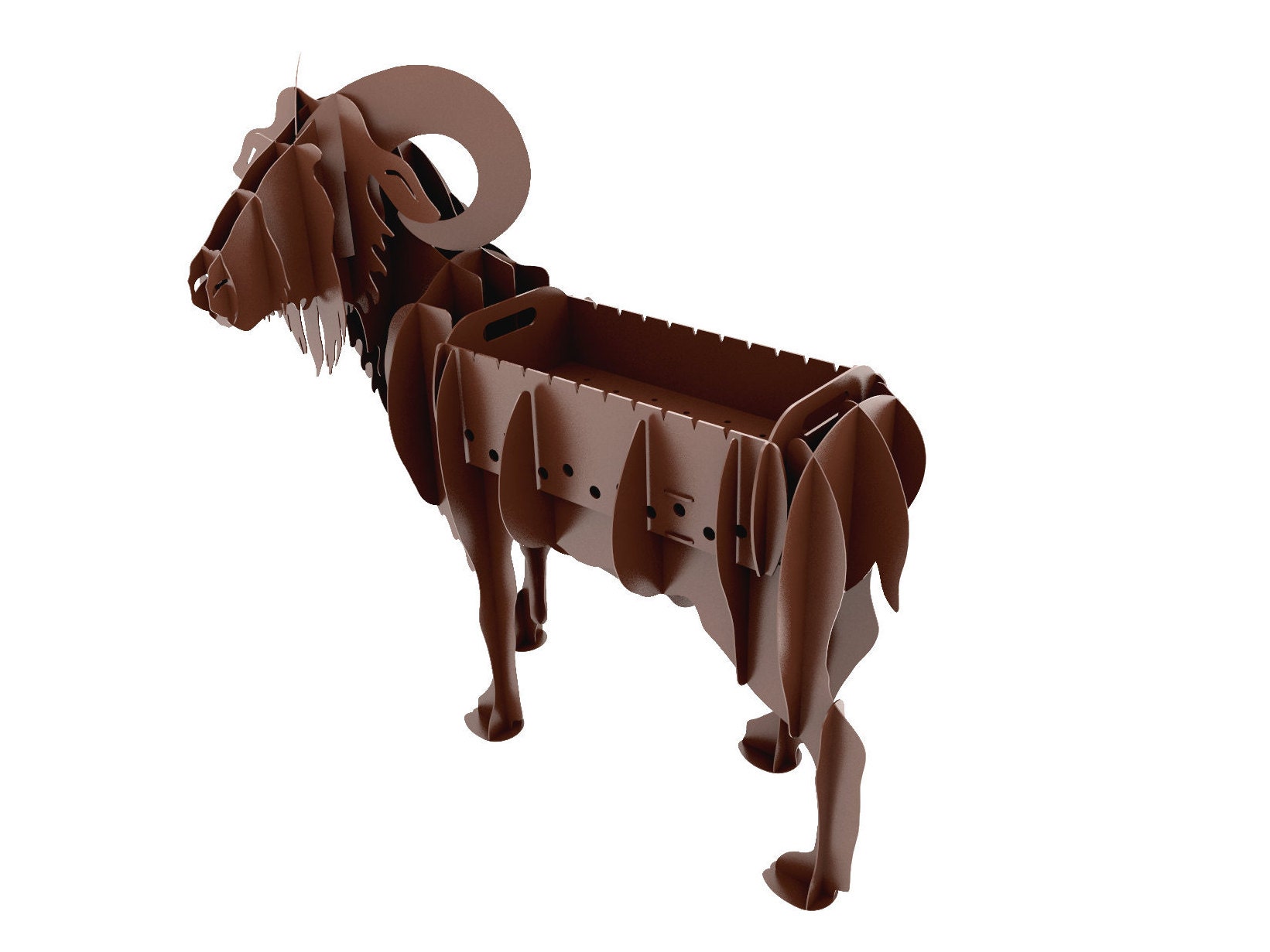 RAM BBQ Cnc Animal Templates Flower Stand Cnc Laser and | Etsy