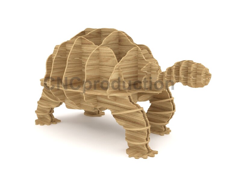 TORTOISE SHELF Dxf Plan Laser Cutting File Home Decor - Etsy