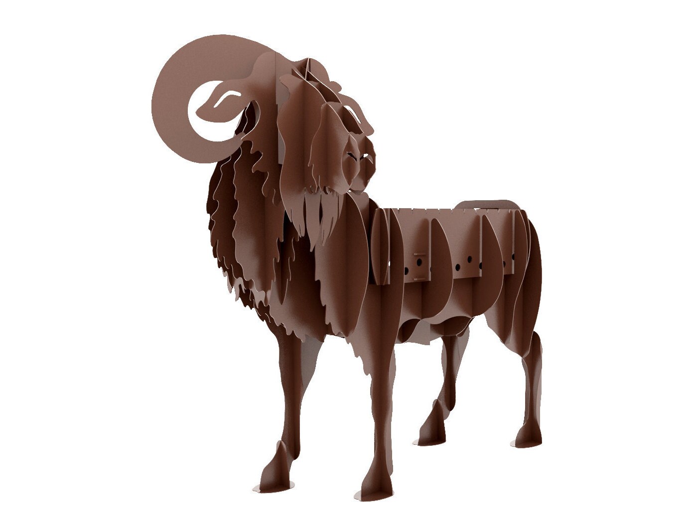 RAM BBQ Cnc Animal Templates Flower Stand Cnc Laser and | Etsy