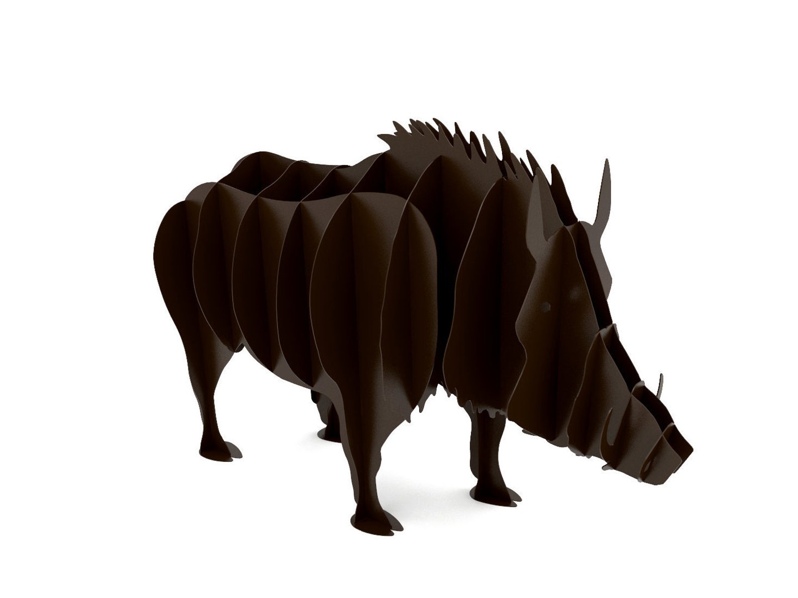 BOAR Garden Decoration Cnc Laser and Plasma Cutting Plan Dxf | Etsy