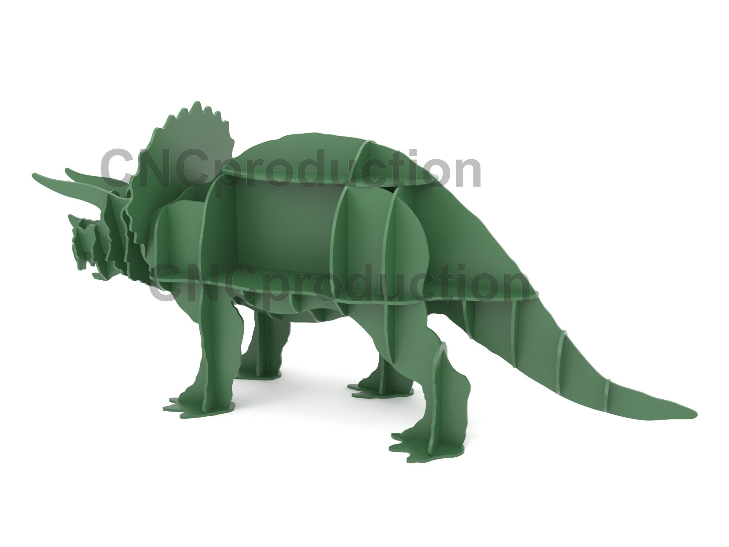 TRICERATOPS SHELF Dxf Plan Laser Cutting File Dinosaur Home - Etsy UK