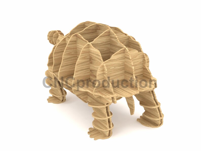 TORTOISE SHELF Dxf Plan Laser Cutting File Home Decor - Etsy