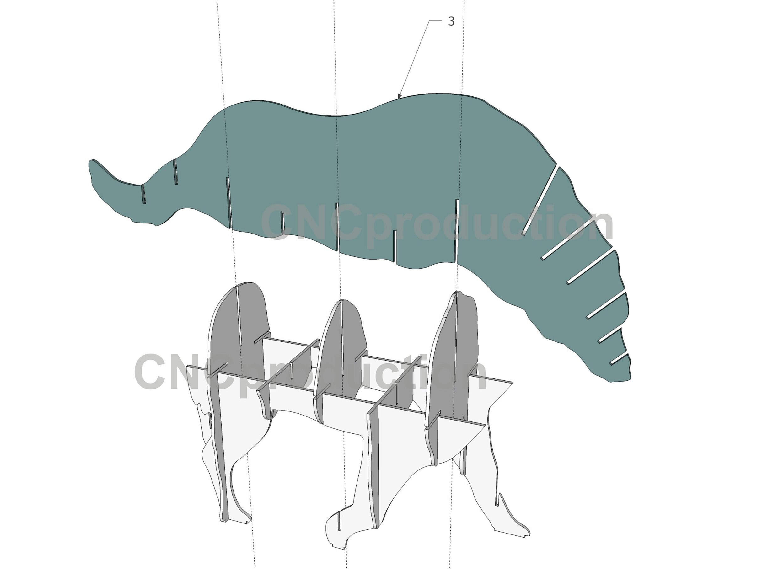 WOLF SHELF Dxf Plan Laser Cutting File Home Decor Interior - Etsy