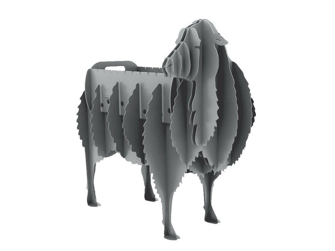 SHEEP BBQ Cnc Animal Templates Flower Stand Cnc Laser and | Etsy