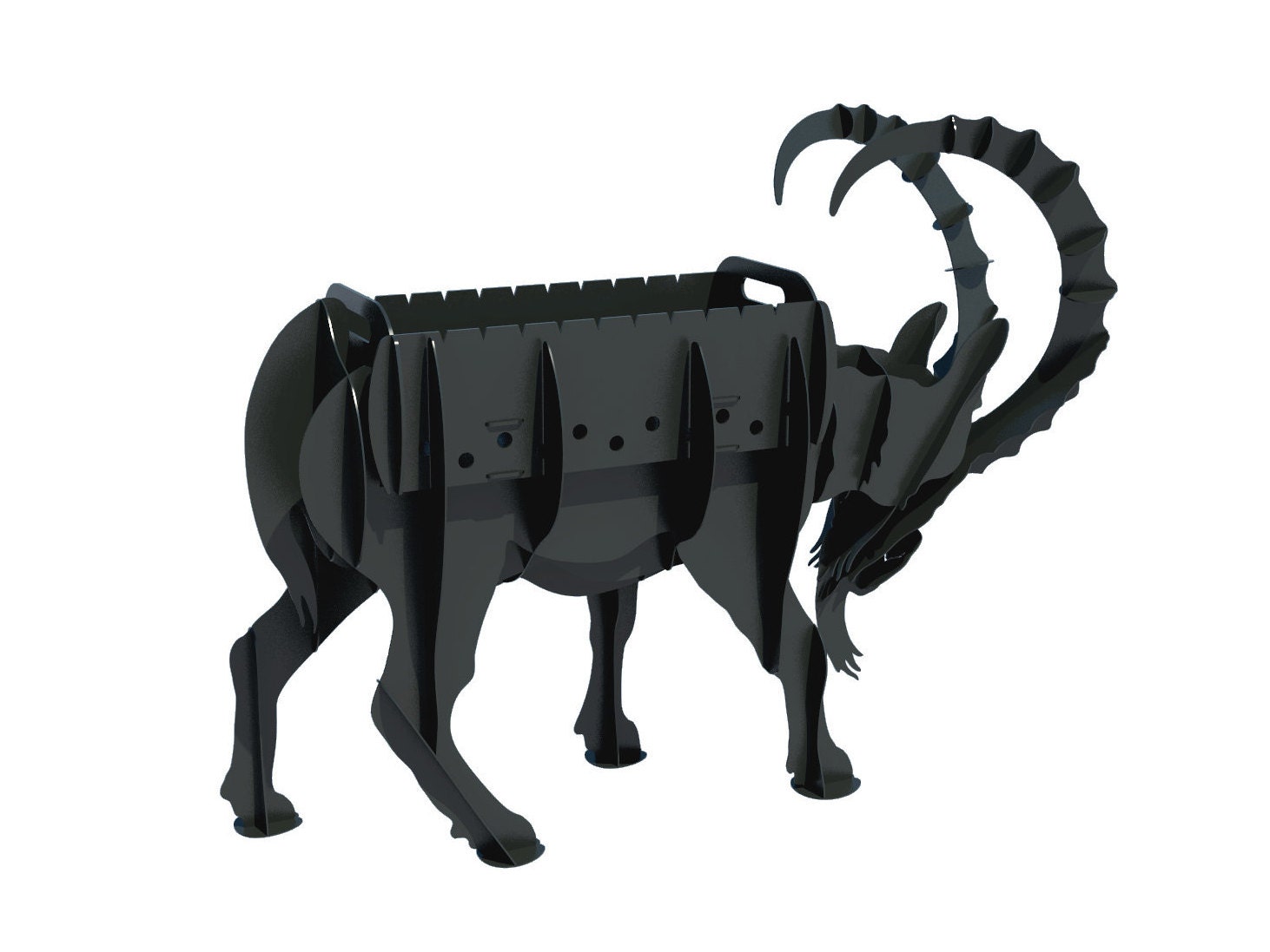 IBEX BBQ Cnc Animal Templates Flower Stand Cnc Laser and - Etsy