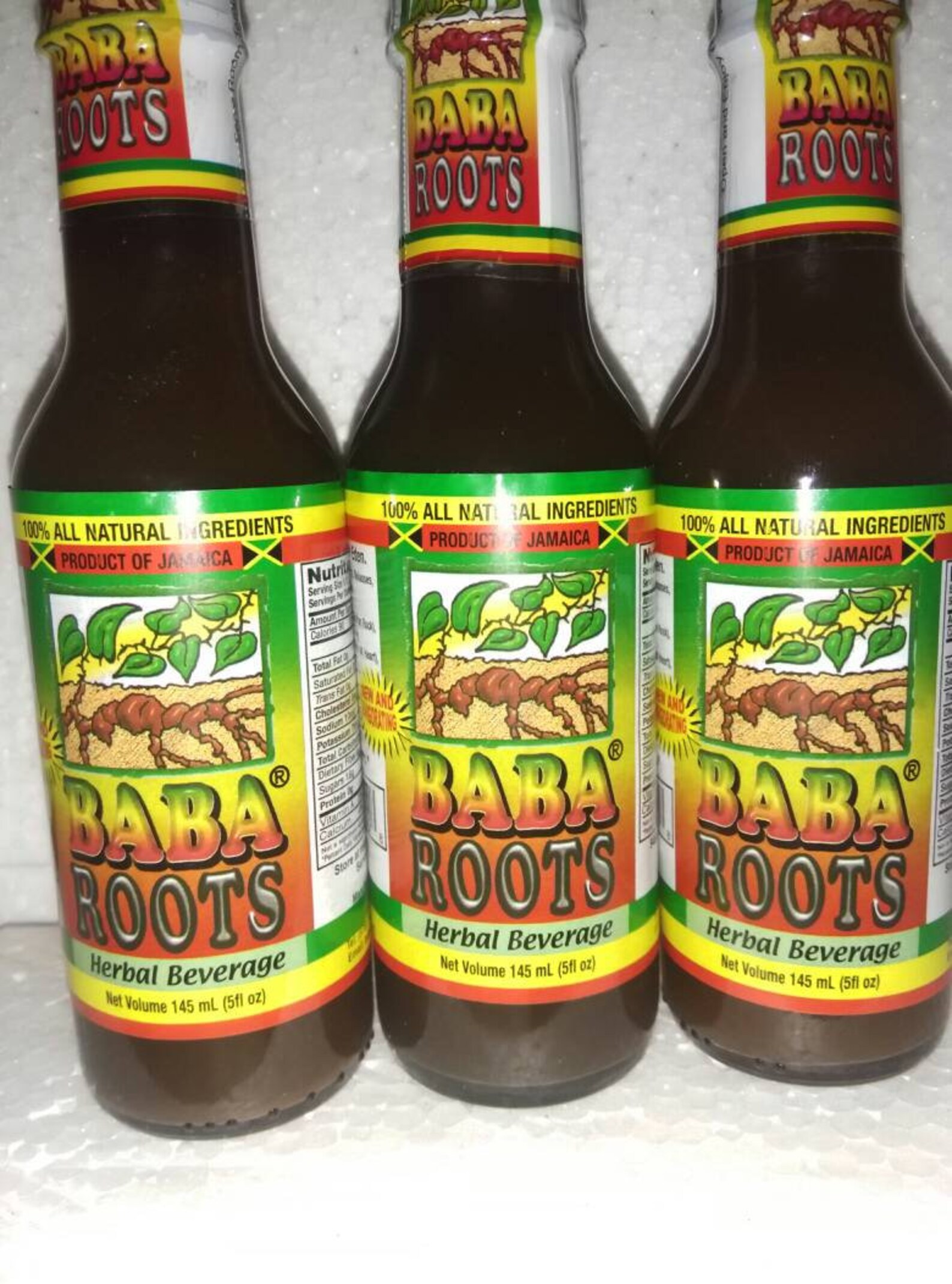 Jamaica BABA Roots Herbal Beverage All Natural 145ml/5floz | Etsy