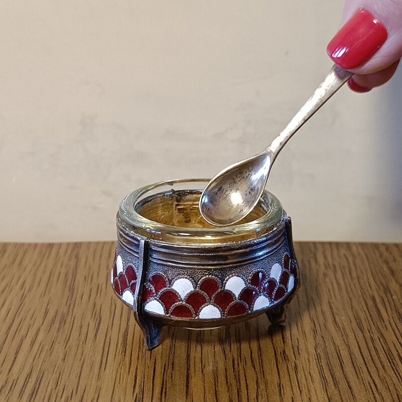 Brass Salt Spoon - Etsy