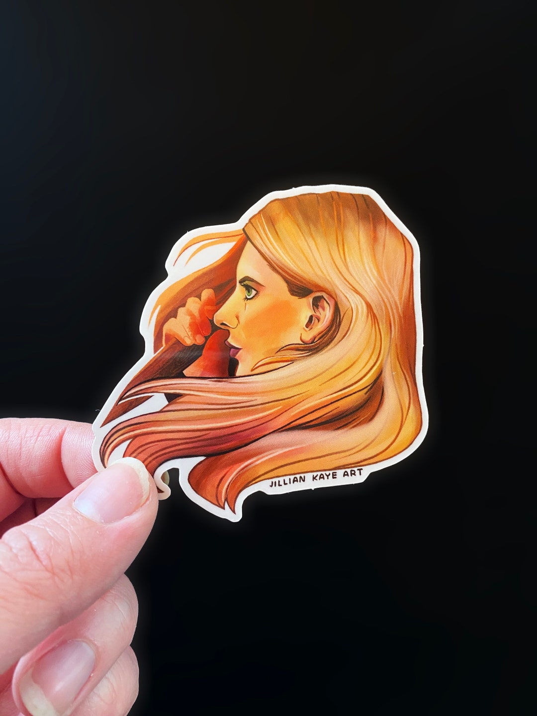 Buffy the Vampire Slayer 3" Vinyl Sticker, Weatherproof, Glossy | Mr ...