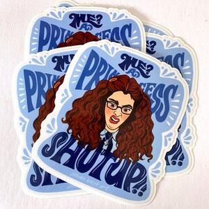 Princess Mia Thermopolis | 4" Vinyl Sticker | Genovia, Princess Diaries ...