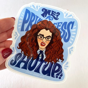 Princess Mia Thermopolis | 4" Vinyl Sticker | Genovia, Princess Diaries ...