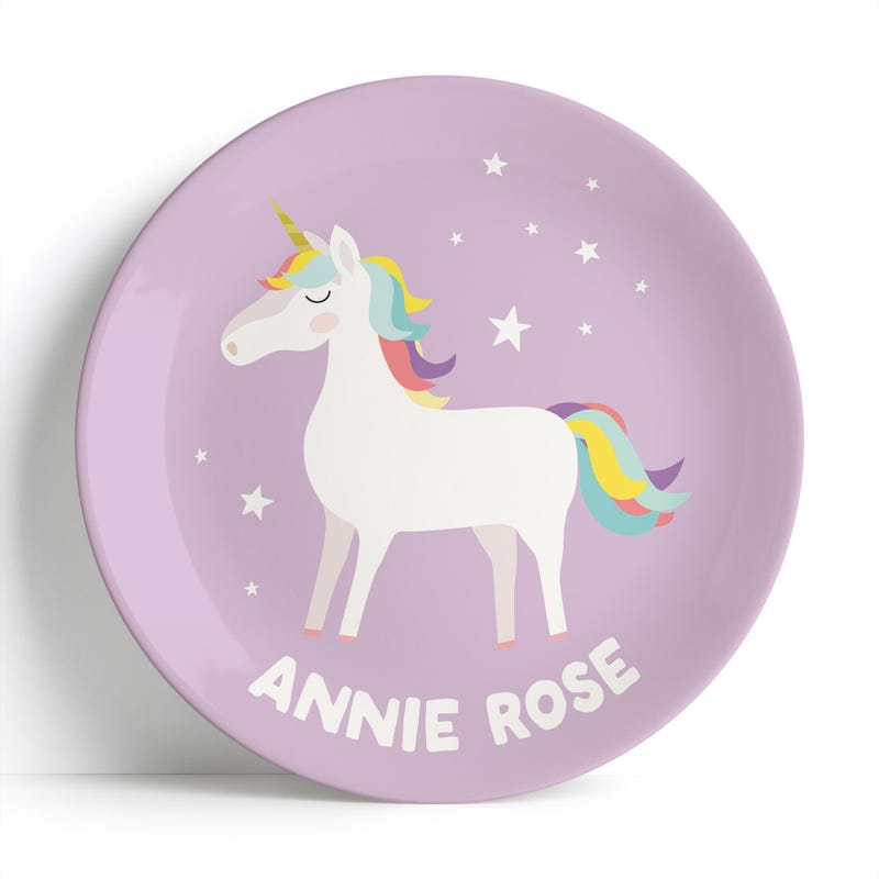 Unicorn Plates - Etsy