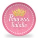Personalized Princess Plate for Girls Cute Crown Themed Plate for Kids ...