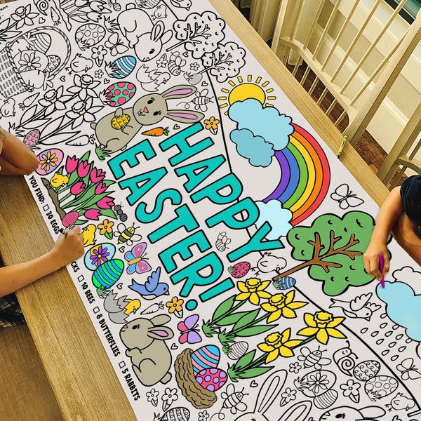 Easter Table Runner - Etsy