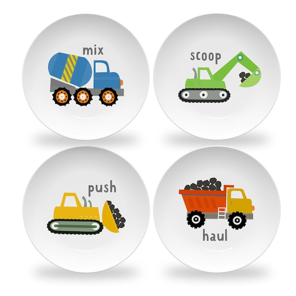 Construction Truck Plates - Etsy