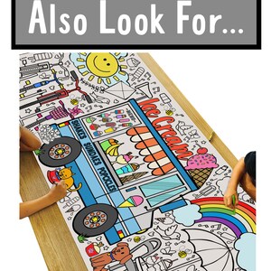 GIANT Princess Coloring Poster or Table Cover | Paper Princess ...