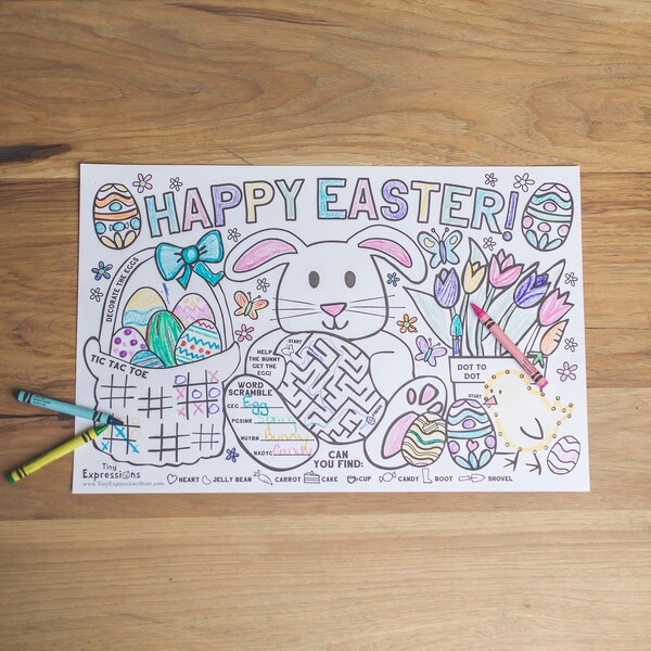 Easter Placemats - Etsy